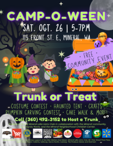 Camp-O-Ween • Trunk Or Treat & More!
